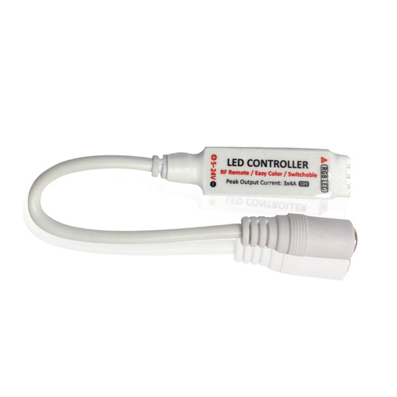 New DC5-24V Mini 17 Keys RF Wireless Remote Controller for RGB LED ...