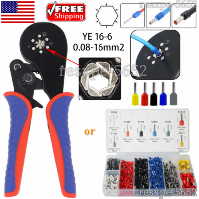 1200PCS Connectors Cord Wire Crimp Cable Pin End Bootlace Ferrule ...