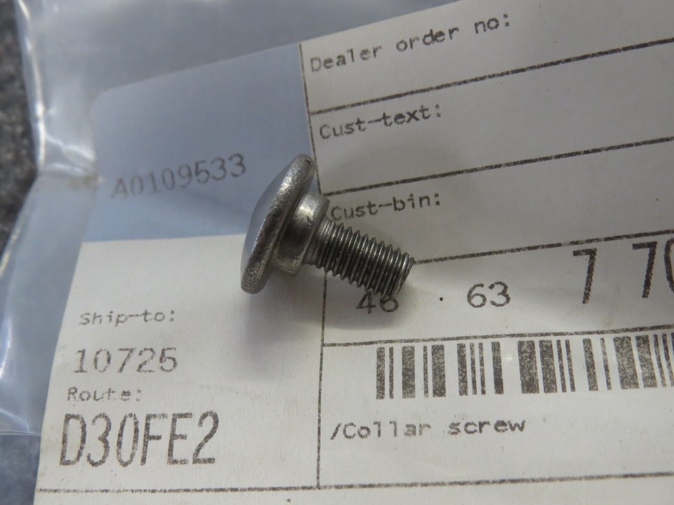 NOS BMW M5x9 Collar Screw 07-08 G650 46637708777 | eBay