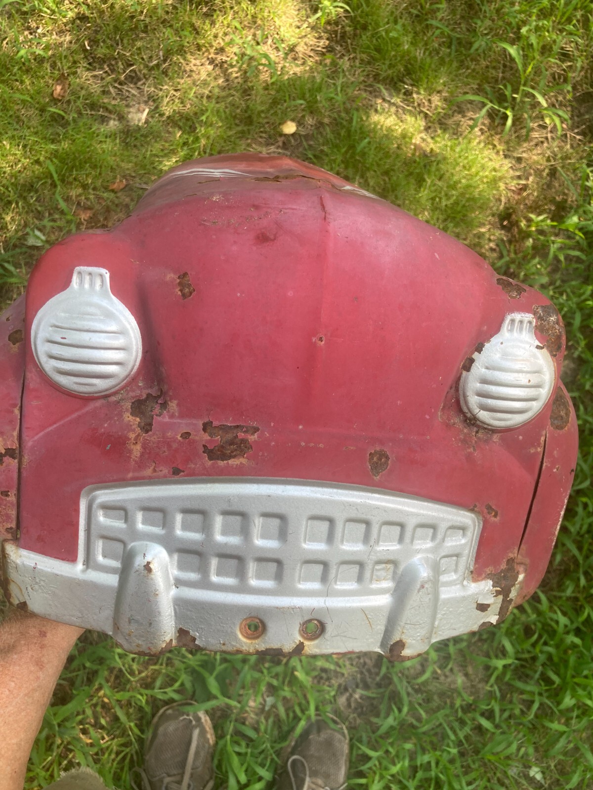 FULL SIZE DIPSIDE PEDAL CAR FIRE TRUCK BODY, FRONT BRACKET, NICE, L@@K ...