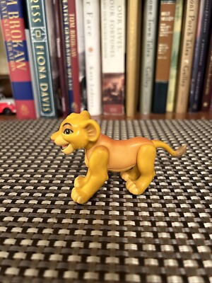 VTG Lion King Fighting Battle Action Young Simba Figure Disney Simba ...
