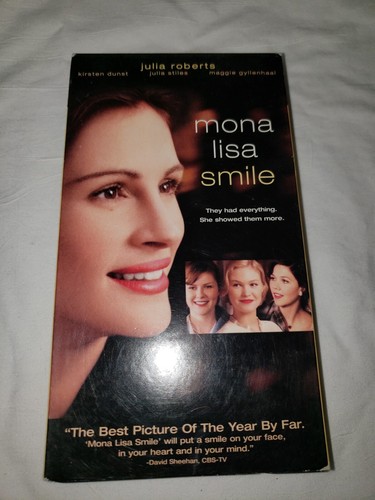 Mona Lisa Smile (VHS, 2004) Julia Roberts, Kirsten Dunst 43396100725| eBay