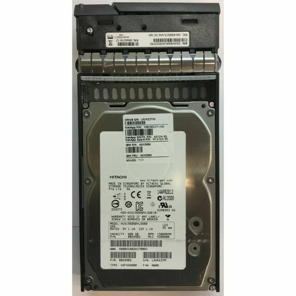 NetApp X412A-R5 600GB Internal 15000RPM 3.5" (10800227A0) HDD for sale ...