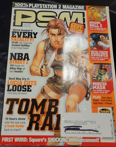 PSM playstation magazine Tomb Raider ps3 Xbox sega retro gamer vhtf ...
