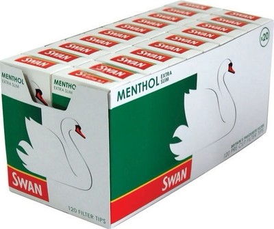 SWAN MENTHOL EXTRA SLIM PRE CUT ROLLING TIPS FILTER 5 10 15 20 | eBay UK