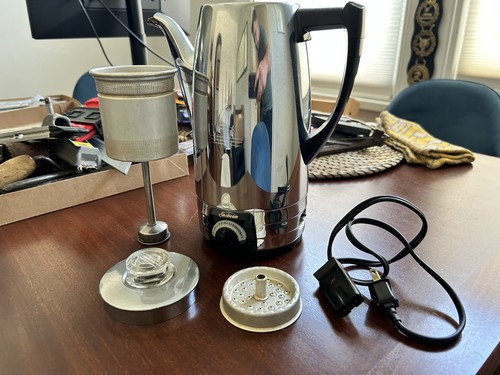 Vintage Sunbeam Coffee Percolator Electric Model AP | eBay