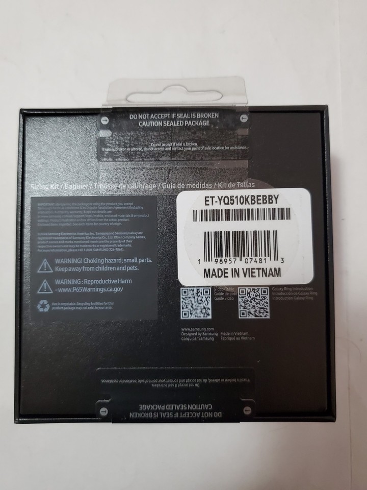 Samsung Galaxy Ring Sizing Kit | eBay