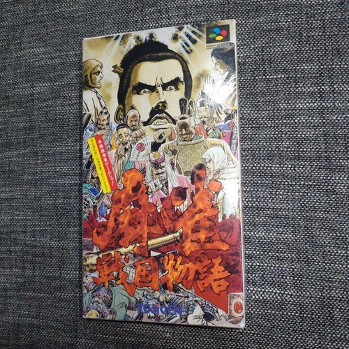 Super Famicom Mahjong Warring States Tale Boxed Set with Manual Japan ...