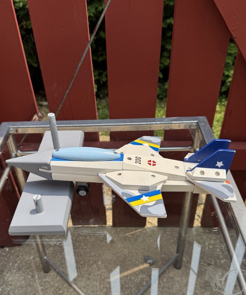 Large Military Aircraft Air Force 200 Desktop Model Wood Fighter Jet ...