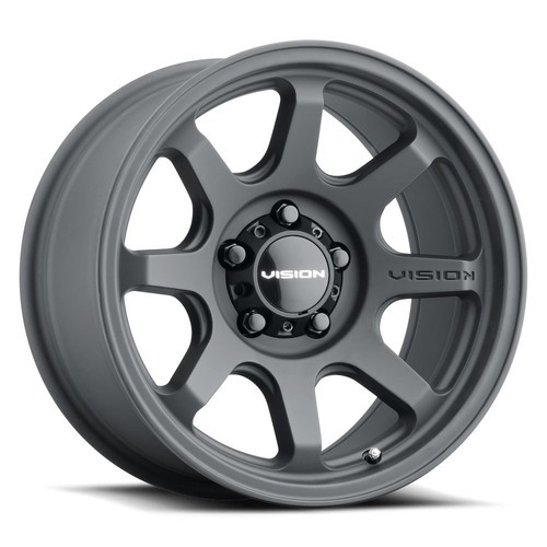 Vision Off-Road 351 Flow 17X8 +30 Satin Black Wheel 5x120 (QTY 4) | eBay