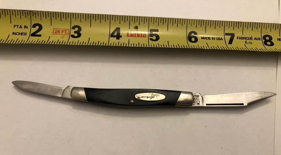 Vintage Buck 309 2 Blade Folding Pocket knife USA | eBay