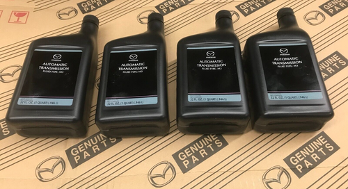 NEW OEM MAZDA Automatic Transmission M3 Fluid 0000-77-110E-01 Pack of 4 ...