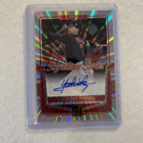 2024 Donruss Signature Series Auto #SS-MY Masataka Yoshida - Boston Red ...
