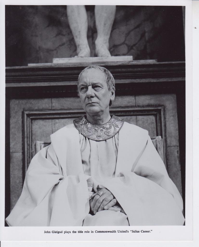 John Gielgud Julius Caesar Ages Of Man (Original Broadway Cast