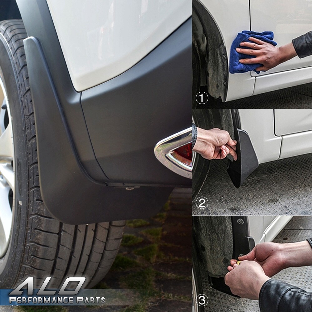 Fit For 2016-2020 Toyota Tacoma Front & Rear Mud Flap Splash Guard ...