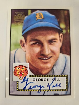 2001 Topps Archives Certified Issue Autograph George Kell 1952 Auto ...