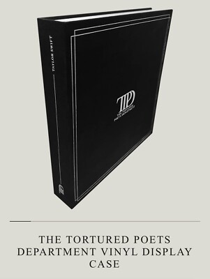 The Tortured Poets Department Vinyl Display Case Taylor Swift TTPD - IN ...