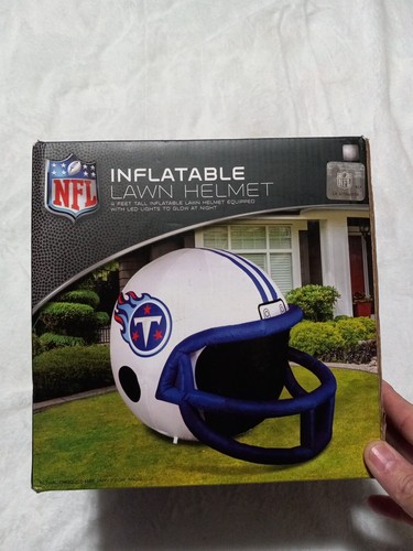NFL Inflatable Lawn Helmet, Tennessee Titans 4 Feet Tall, Lighted ...
