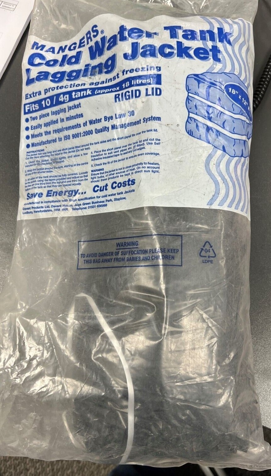 Mangers COLD WATER TANK JACKET'S - Various sizes | eBay UK