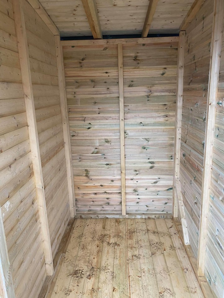 SHED PENT WORKSHOP HEAVY DUTY 22MM TANALISED DELIVERY AREAS IN ...