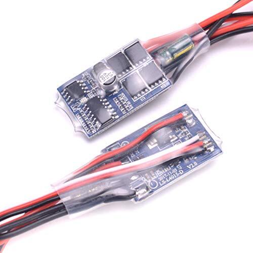 RC 30a Brushed ESC Motor Speed Controller for 1/16 18 24 Car and Boat ...