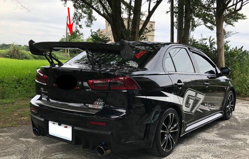 Unpainted Trunk Spoiler Wing ABS For Mitsubishi LANCER EX EVO 3000GT 2 ...