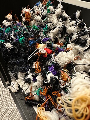 Multi-Color Filament 3D printing PLA scraps about 8oz / 220g Bambu Poop ...