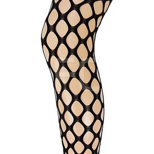 NEW WOMENS LADIES DIAMOND FENCE NET WHALE NETTED TIGHTS PANTYHOSE ONE ...