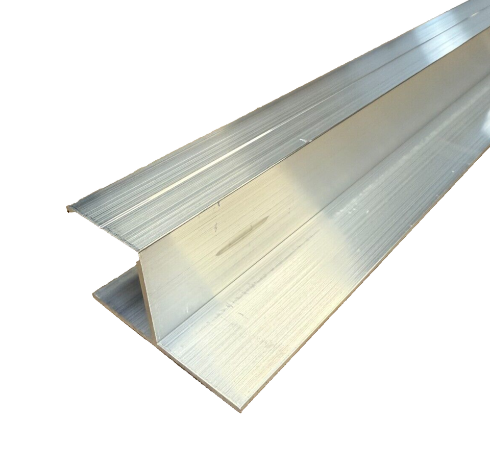 H-Channel 57" Aluminum Trim 2" x 1 1/8" Cargo Trailer - Door Trim ...