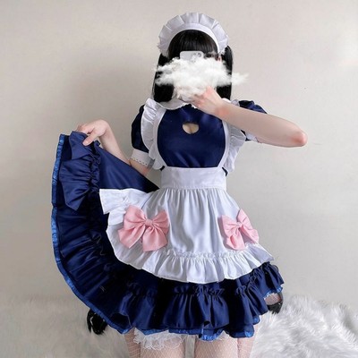 Blue Maid Cafe Outfits