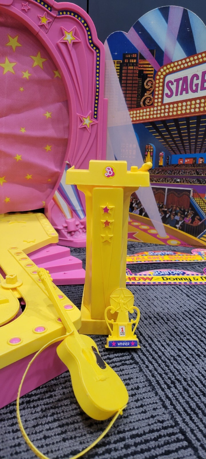 Barbie Superstar Stage Show; in open box with accessories Mattel 1976 ...