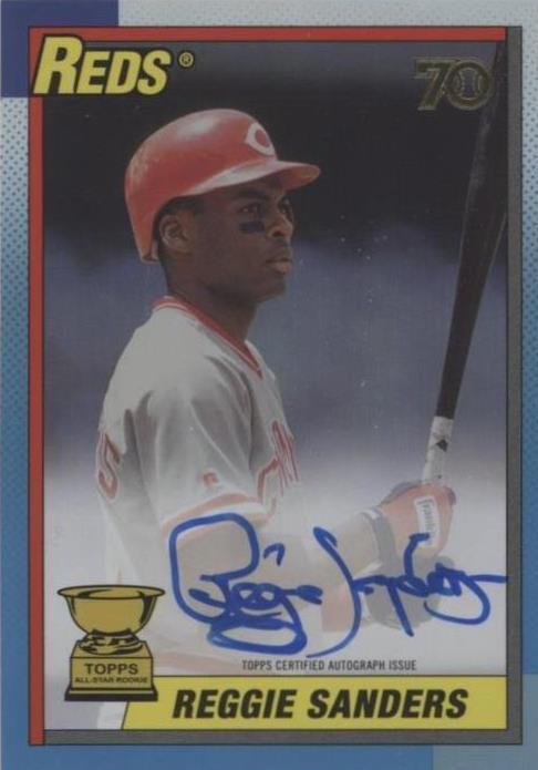 2021 Topps All-Star Rookie Cup - Legends Autographs Reggie Sanders #LCA ...