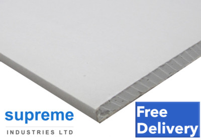 Plasterboard 6x3 x 15 Boards (1800x900) 9.5mm Thickness Square Edge | eBay