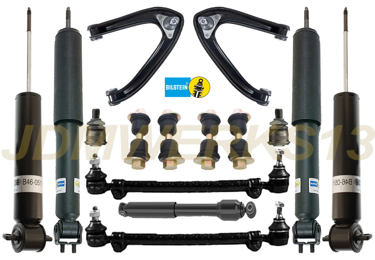 SUSPENSION REBUILD KIT BILSTEIN SHOCKS MERCEDES W107 350SL 380SL 450SL ...