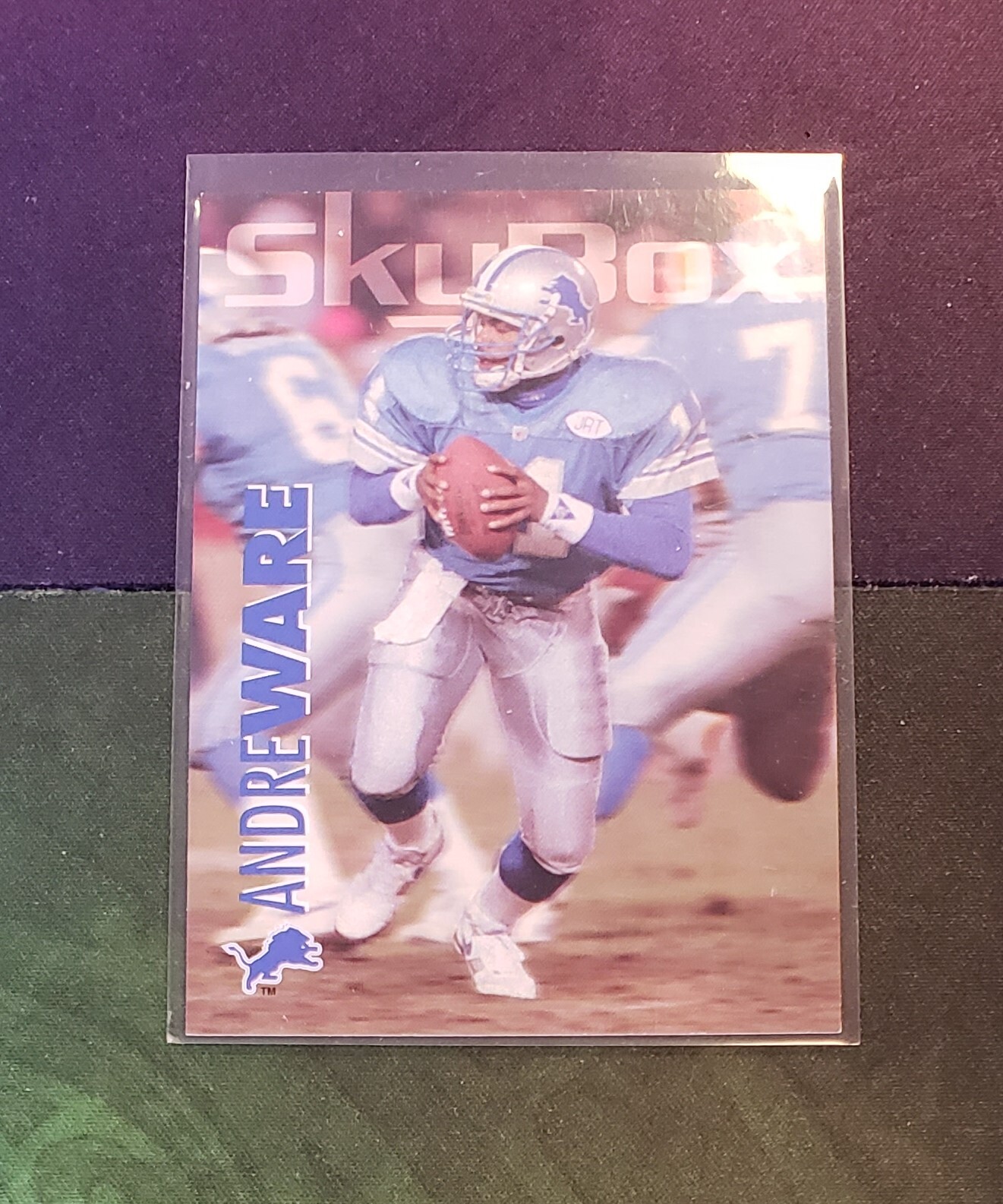 Andre Ware 1993 SkyBox Base #100 - Univ. of Houston, Detroit Lions ...