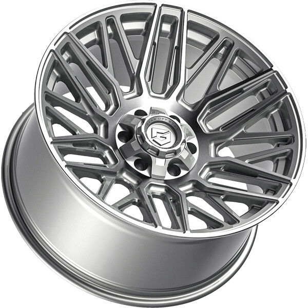 Gear Off Road 770BS Edge 22x10 6x135/6x5.5" +10mm Brushed Wheel Rim 22 ...