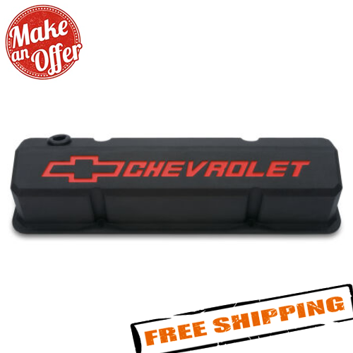 Proform 141-928 Slant-Edge Valve Covers Chevy/Bowtie Valve Covers | eBay