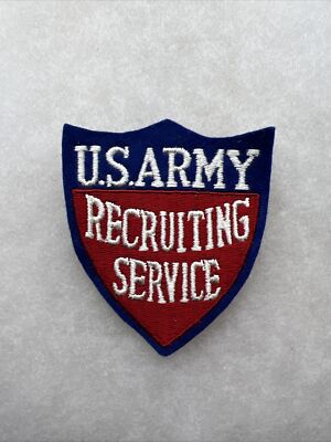 WW2 US Army Recruiting Service Patch Felt (V259 | eBay