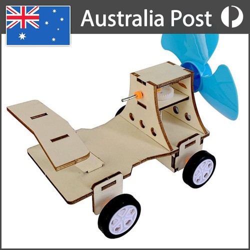 Educational Science Experiment Kit DIY Wooden Toys Assembly Car Model ...