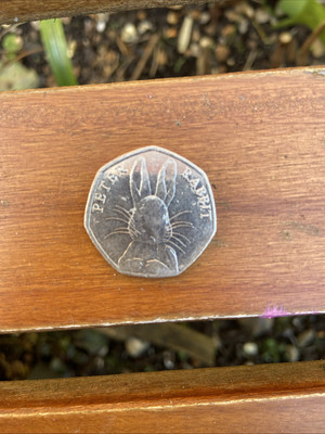 CIRCULATED Beatrix Potter Peter Rabbit 2016 50p coin - VERY RARE Half ...