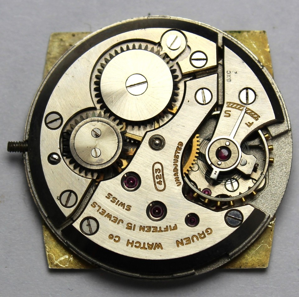 Gruen Veri-Thin 423 15j Watch - Vintage - Parts/Repair | eBay