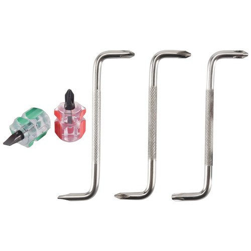 5 in 1 Offset Screwdriver Z Shaped Screwdrivers Magnetic Slotted 4261 ...
