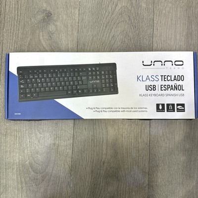 Unno Tekno Klass Keyboard Spanish USB - Teclado Español | eBay