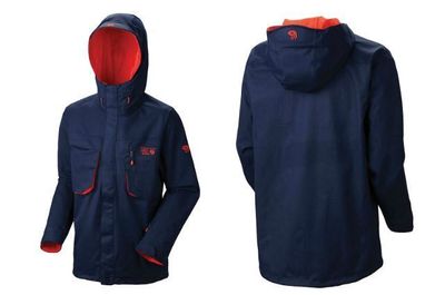 New Mountain Hardwear Snowzilla II Shell Jacket Mens XL Navy or Maroon ...