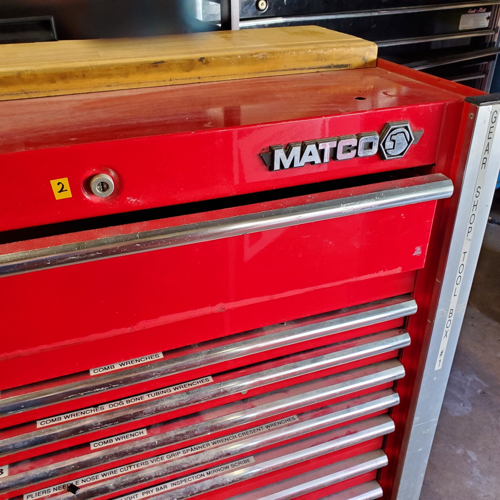 MATCO TOOLS Rolling Tool Box w/12 Drawers (2) Local Pickup Only | eBay