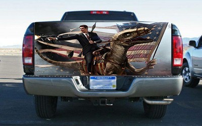 Ronald Reagan Riding A Velociraptor 1920x1080 The New And Improved