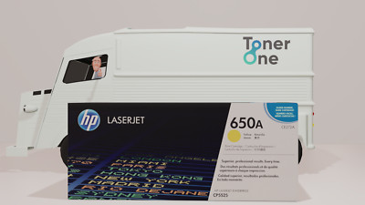 HP CE272A 650A Yellow Toner Cartridge Laserjet CP5525 - New | eBay UK