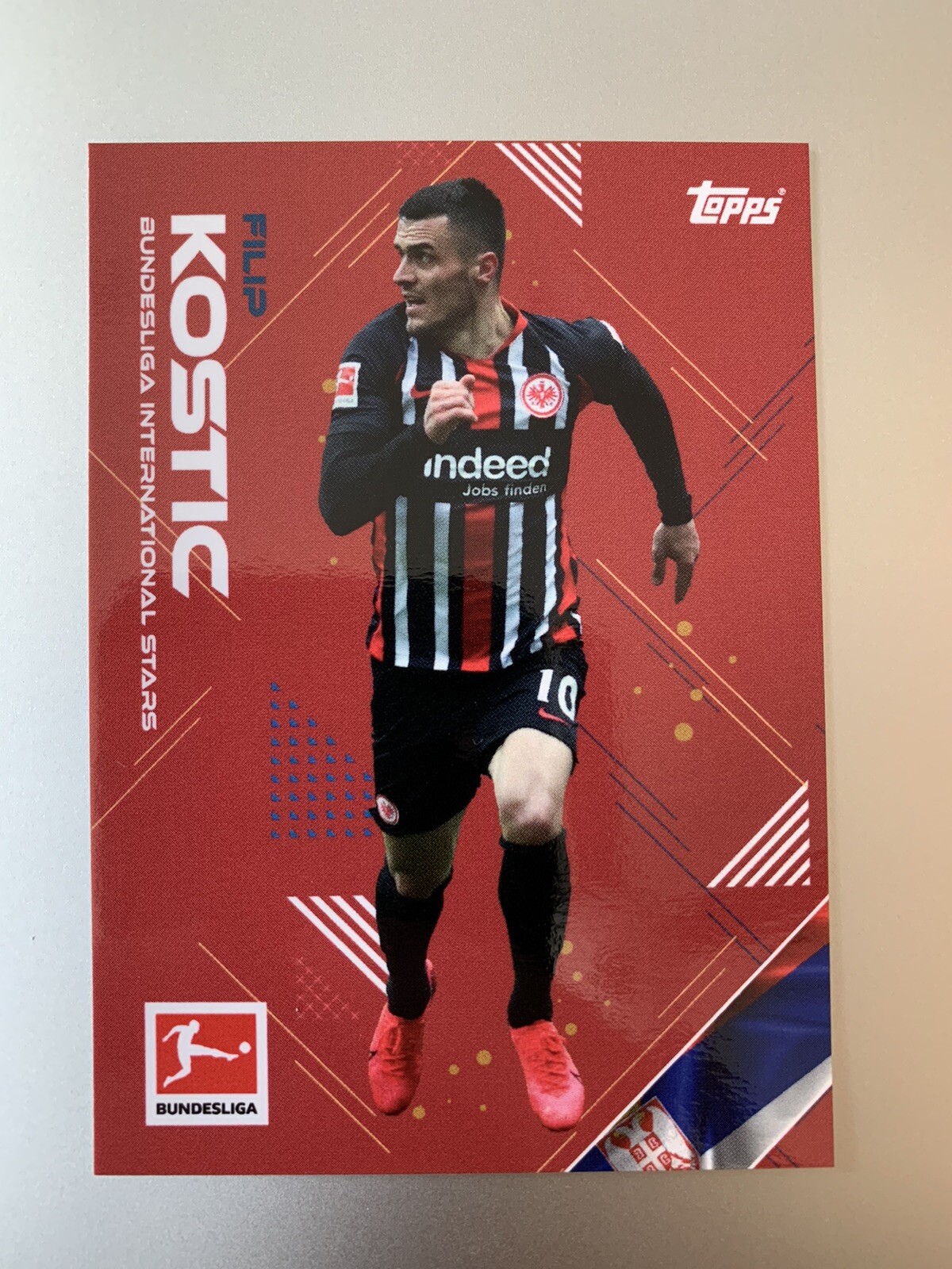 Topps on Demand 2020 Bundesliga Soccer Card New Filip Kostic | eBay