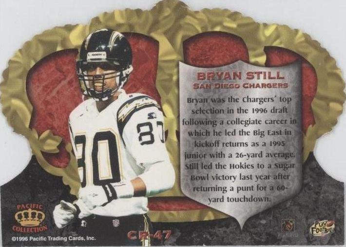 1996 Pacific Crown Royale Bryan Still #CR-47 for sale | eBay