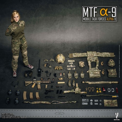VERYCOOL 1/6 VCF-2063 SCP Mobile task force MTF Alpha-9 Figure - US ...